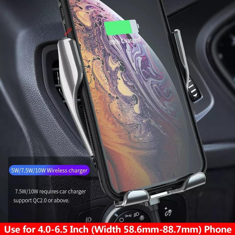 Automatic Clamping Wireless Car Charger Mount - Wholesale Send Automatic Clamping Wireless Car Charger Mount - Wholesale Send