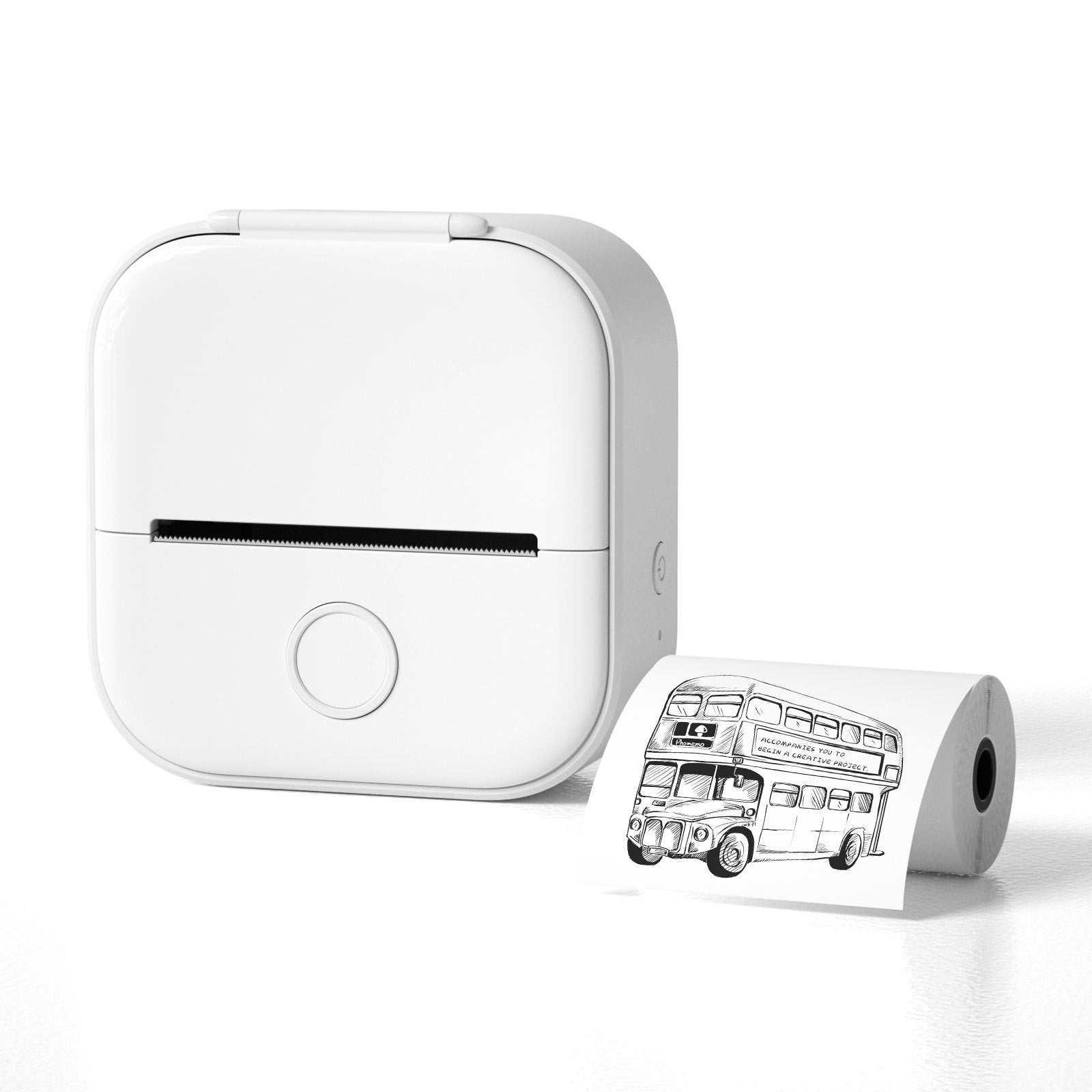 Thermal Mini Printer Small Portable Bluetooth Label Printer – Wholesalesend