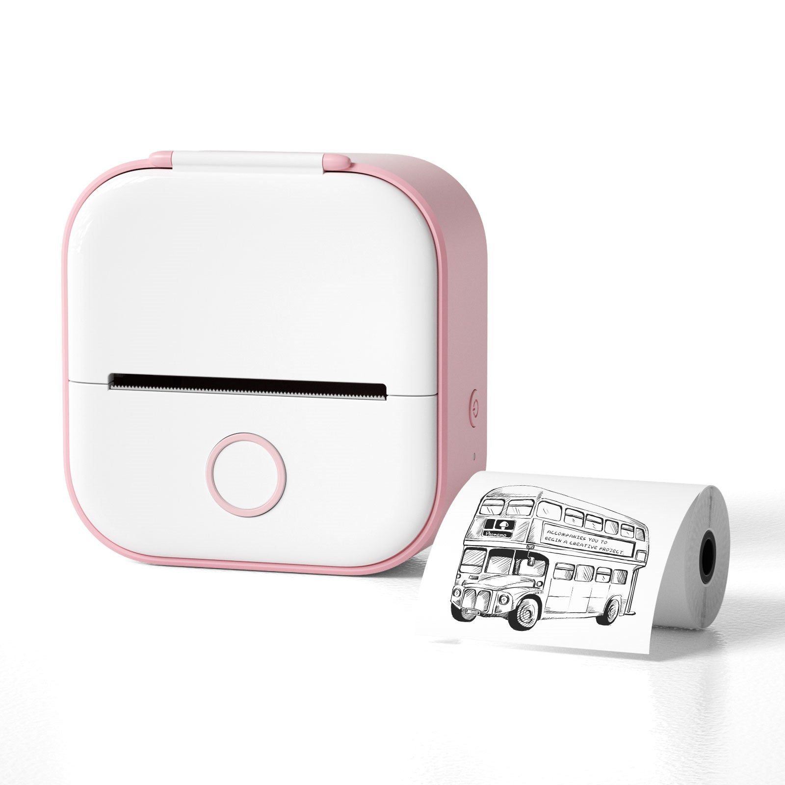 Thermal Mini Printer Small Portable Bluetooth Label Printer – Wholesalesend