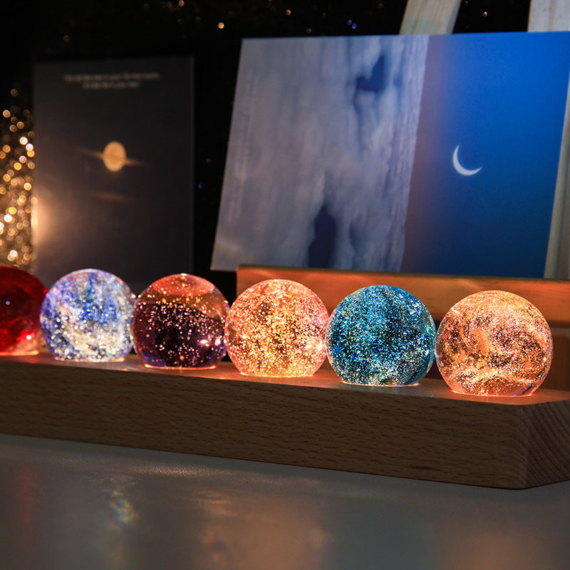 Colorful Luminous Crystal Ball – Wholesalesend