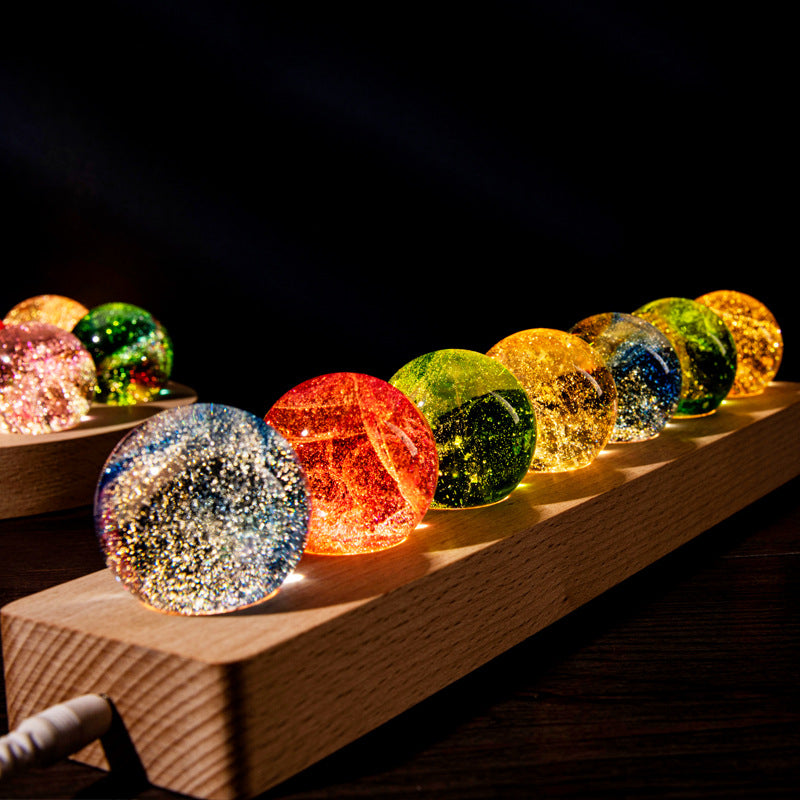 Colorful Luminous Crystal Ball – Wholesalesend