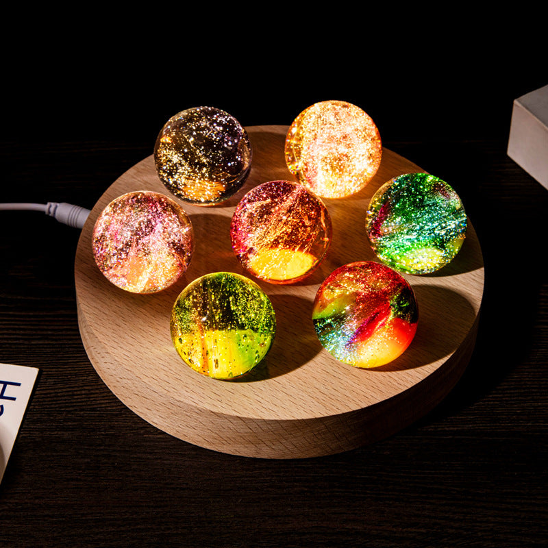 Colorful Luminous Crystal Ball – Wholesalesend