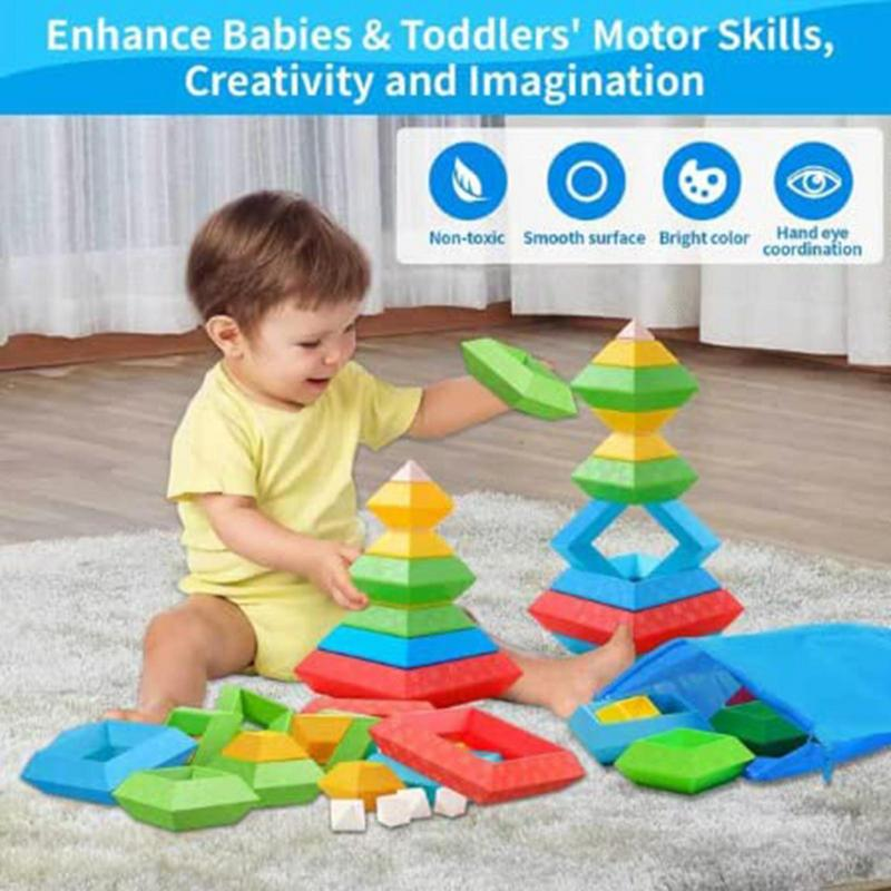 Stacking Toys Pyramid Blocks – Wholesalesend