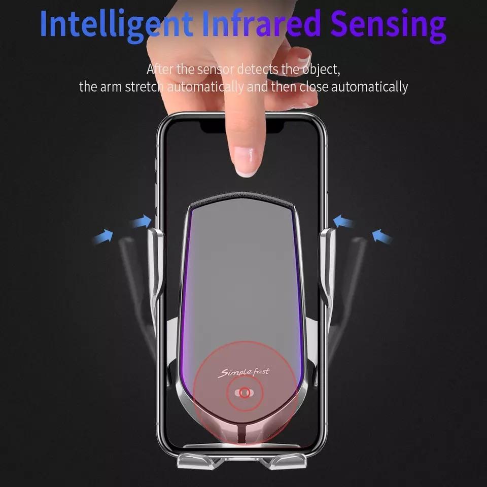 Automatic Clamping Wireless Car Charger Mount – Wholesalesend